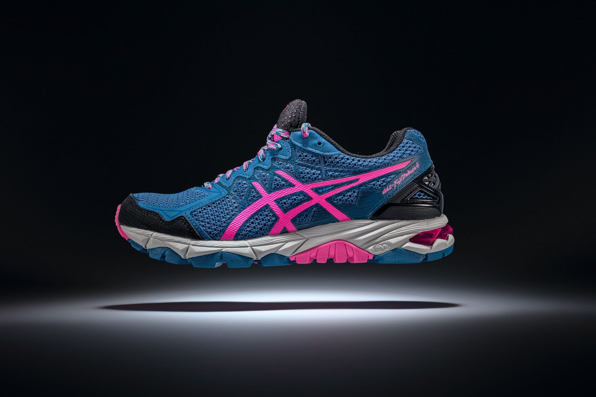 High quality creative advertising photography for running shoes